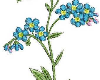 Forget Me Not Design | Etsy