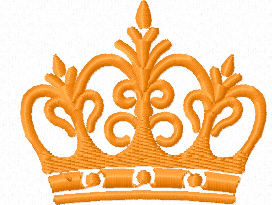Small Crown Embroidery Design Instantly Download - Etsy