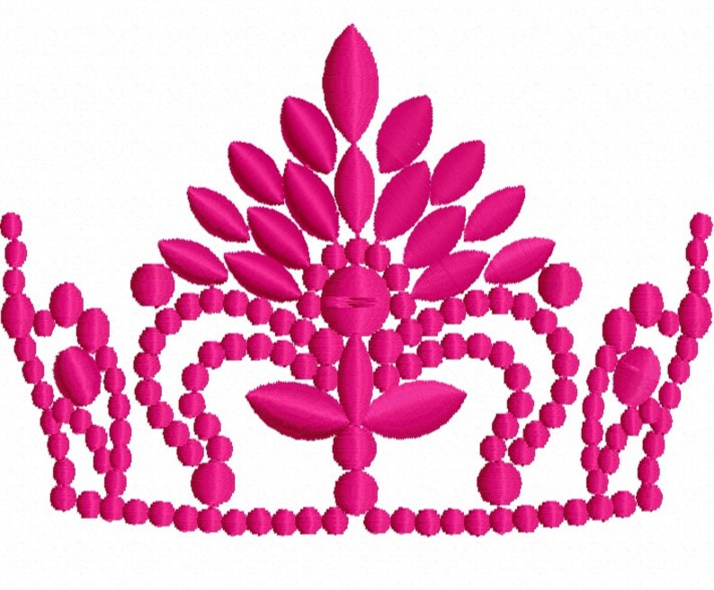 Pink Machine Embroidery Design Tested - Etsy