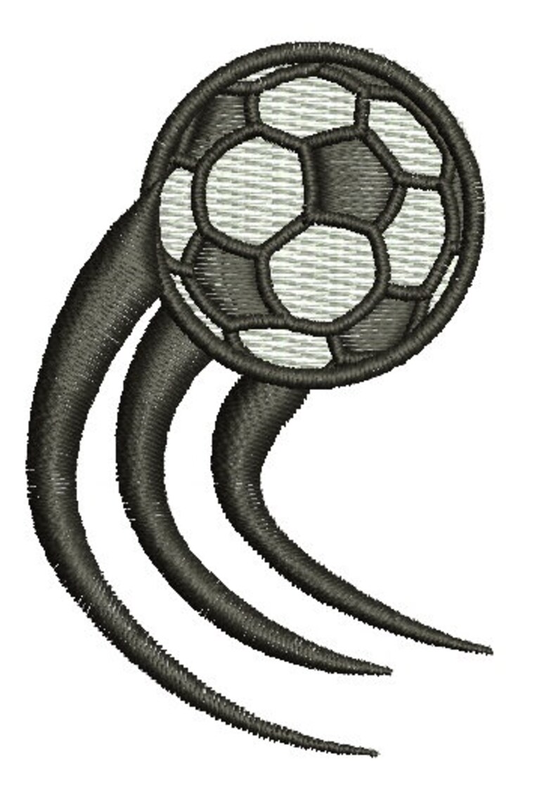Soccer Ball Embroidery Design / Football Embroidery Design - Etsy