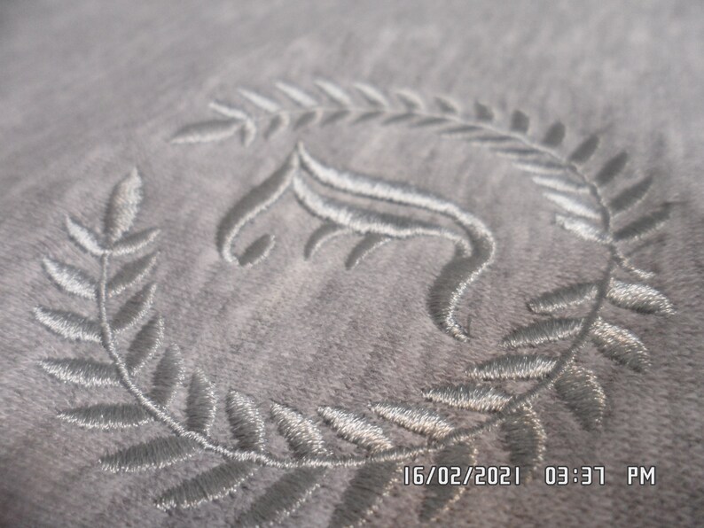 Gold Laurel Wreath / Laurel for Monogram Machine Embroidery - Etsy