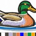 Mallard Duck Embroidery Machine Embroidery Design - Instantly Download ...