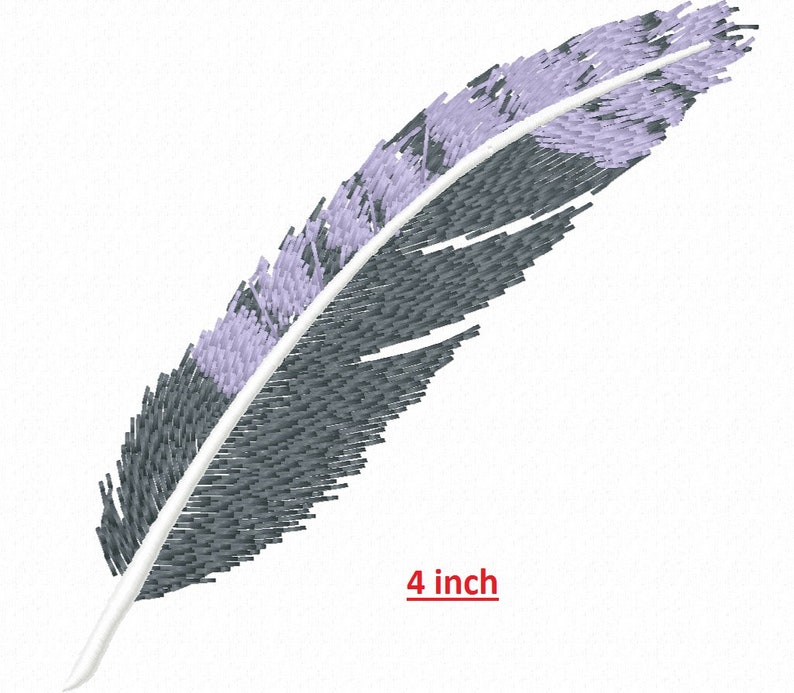 Eagle Feather Machine Embroidery Design - Etsy