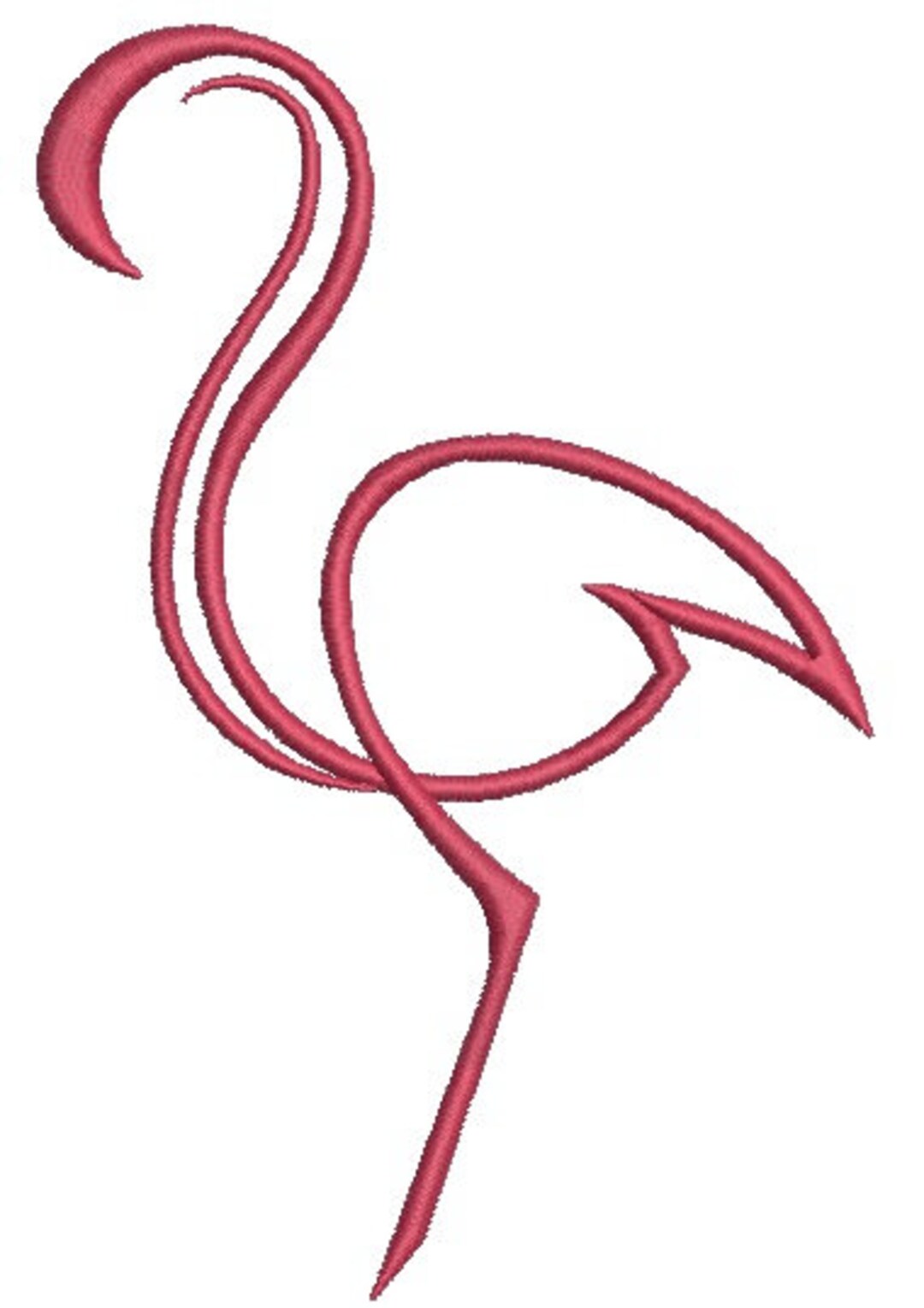 Flamingo Embroidery Machine Embroidery Designs INSTANT DOWNLOAD - Etsy