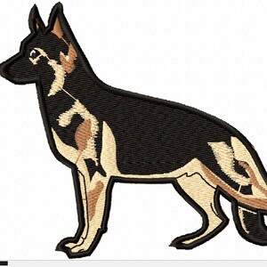 German Shepherd Machine Embroidery Design Instant Download - Etsy