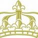 Royal Crown Machine Embroidery Design - Etsy