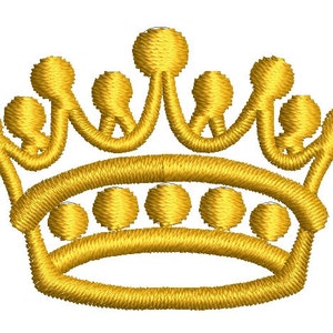 Petite Crown Embroidery Design - 4 Sizes - Instantly Download - Etsy