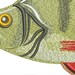 Bass Fish Perch Machine Embroidery Design Instant Download - Etsy