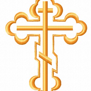 Cross Machine Embroidery Design - Machine Embroidery Design - Etsy