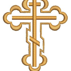 Cross Machine Embroidery Design - Machine Embroidery Design - Etsy