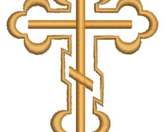 Cross Machine Embroidery Design Machine Embroidery Design - Etsy