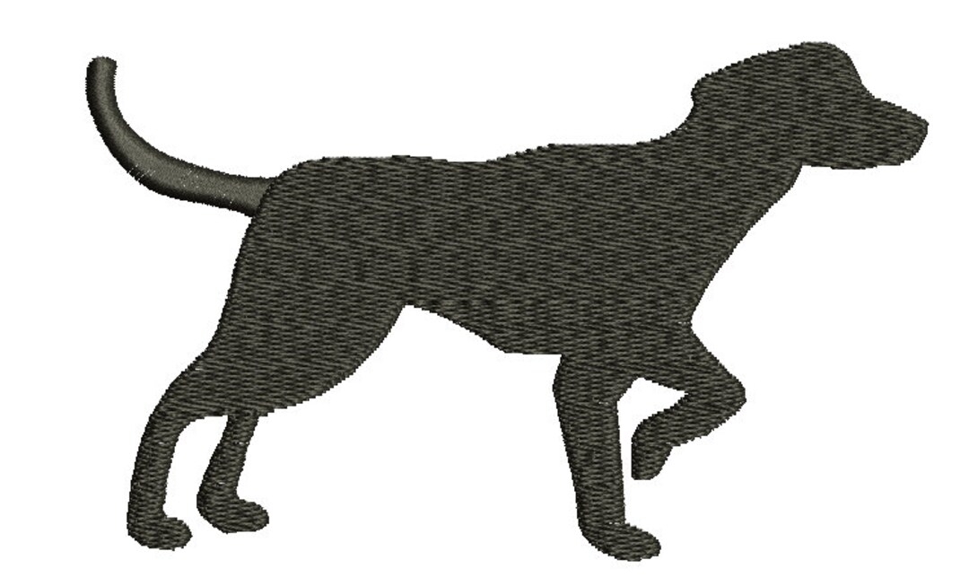 Pointing Hunting Dog Machine Embroidery Design. - Etsy