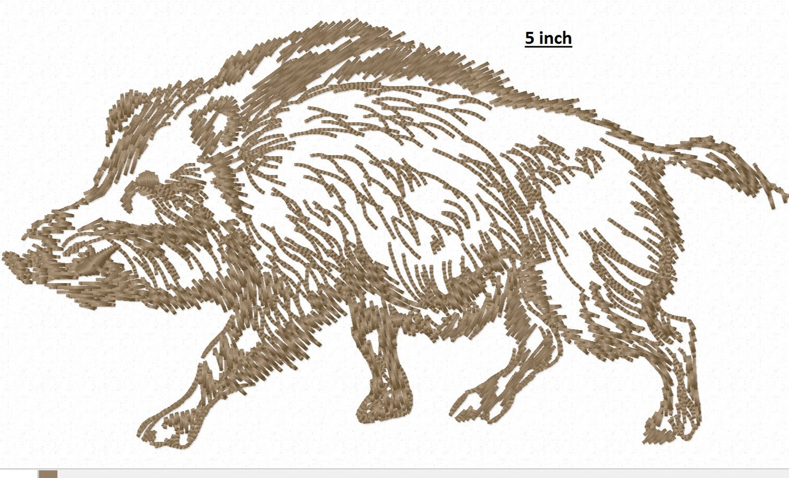 Wild Boar Machine Embroidery Designs INSTANT DOWNLOAD - Etsy
