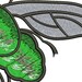Realistic Green Fly Machine Embroidery Designs INSTANT DOWNLOAD - Etsy