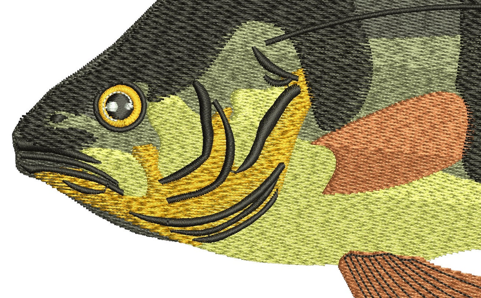 Perch Machine Embroidery Design Instant Download - Etsy