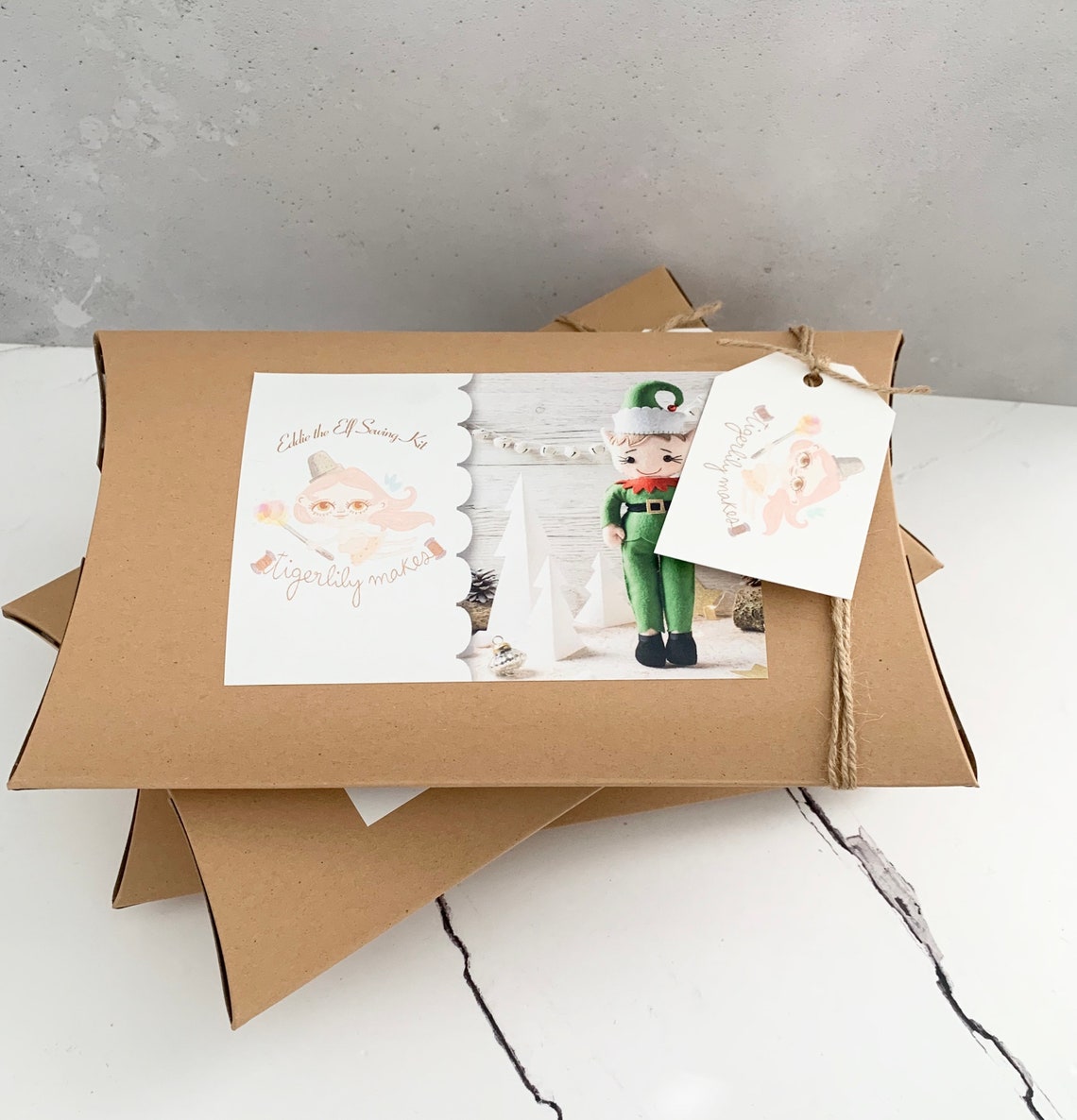 Eddie the Elf Festive Heirloom Doll Kit DIY - Etsy