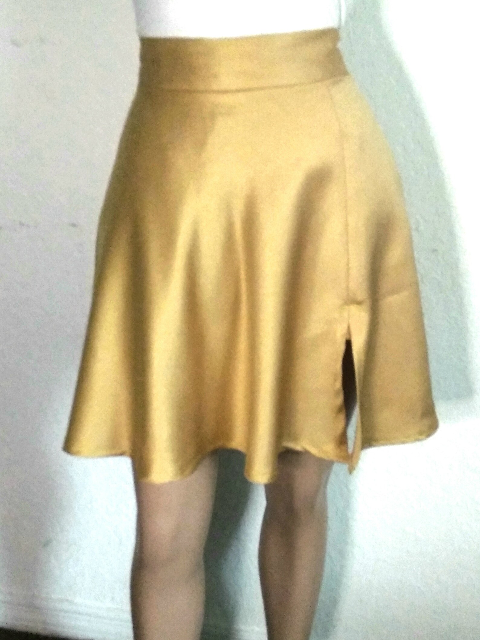Custom Polyester Satin Circle Skirt - Etsy
