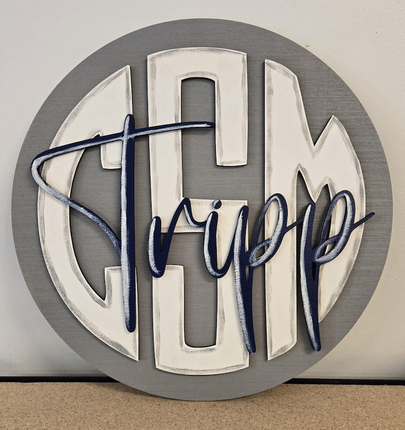 Monogram Nursery Wall Decor Hospital Door Hanger Baby Name Sign - Etsy