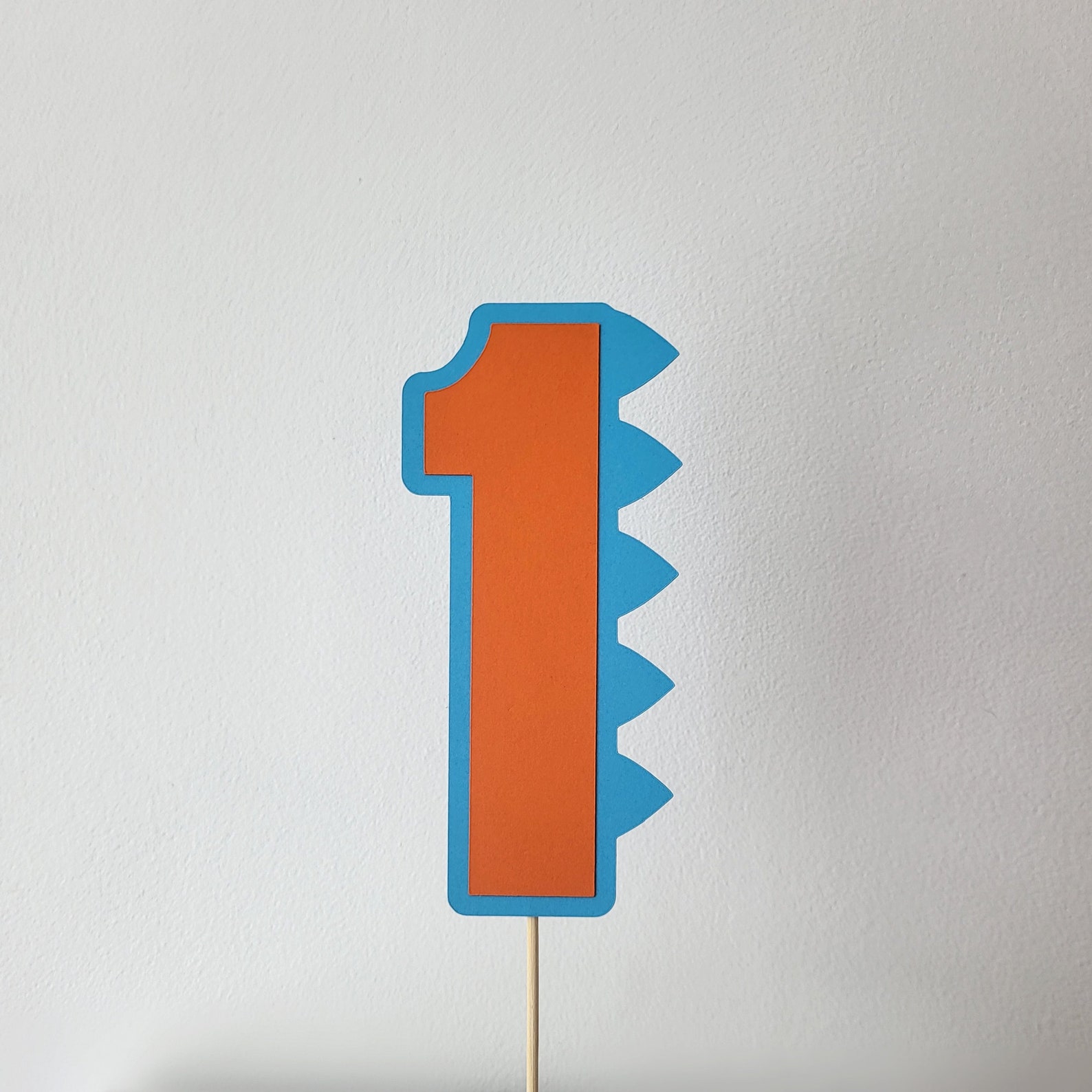 Dinosaur Number Cake Topper, Dinosaur Party Cake Topper, Number 1-9 ...