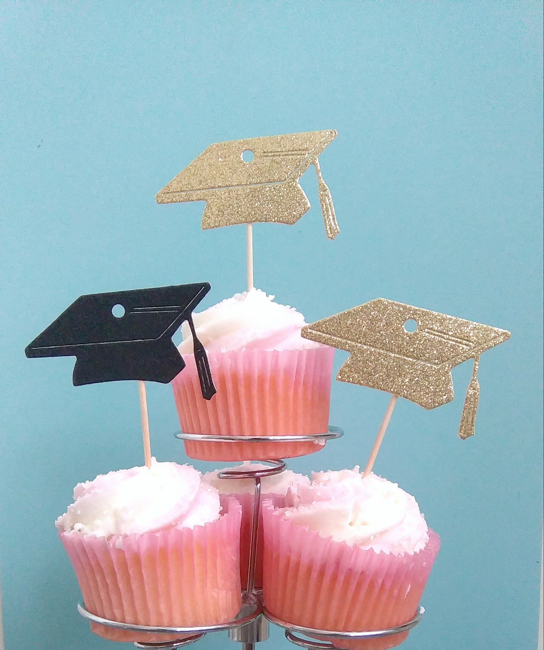 Graduation Cupcake Toppers Graduation Party Graduation Cake | Etsy