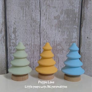 Pastel Nursery Decor, Wooden Tree Decoration, Scandi Decor, Woodland ...