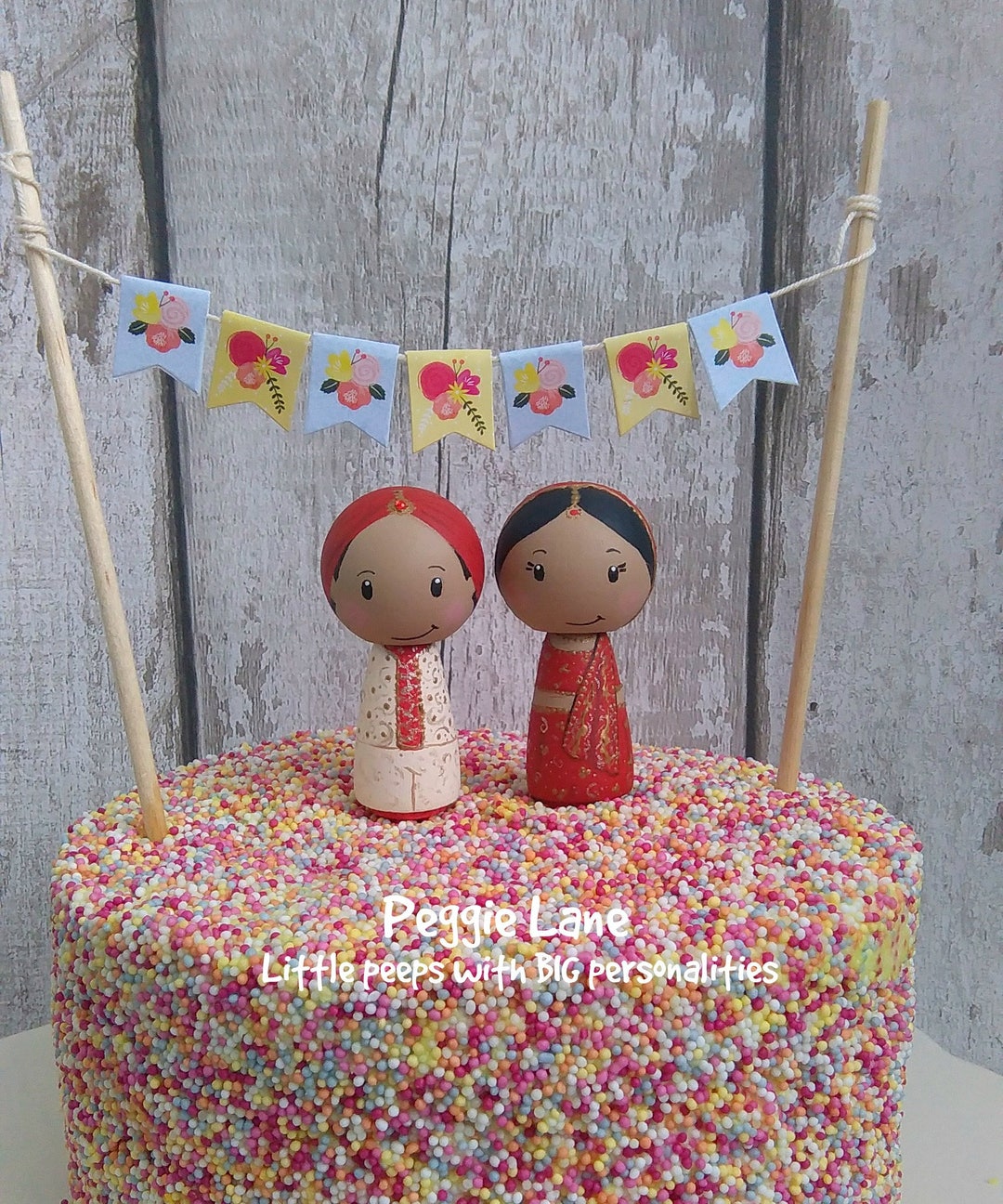 Indian Wedding Cake Toppers, Asian Wedding, Cake Toppers, Ethnic ...