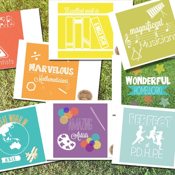 Classroom Subject Signs - Etsy
