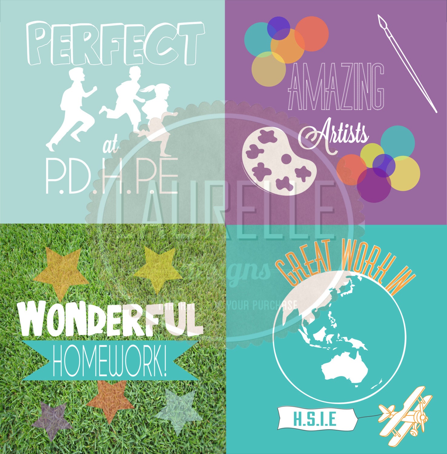 Subject Signs for a Teacher's Classroom Instant Download | Etsy