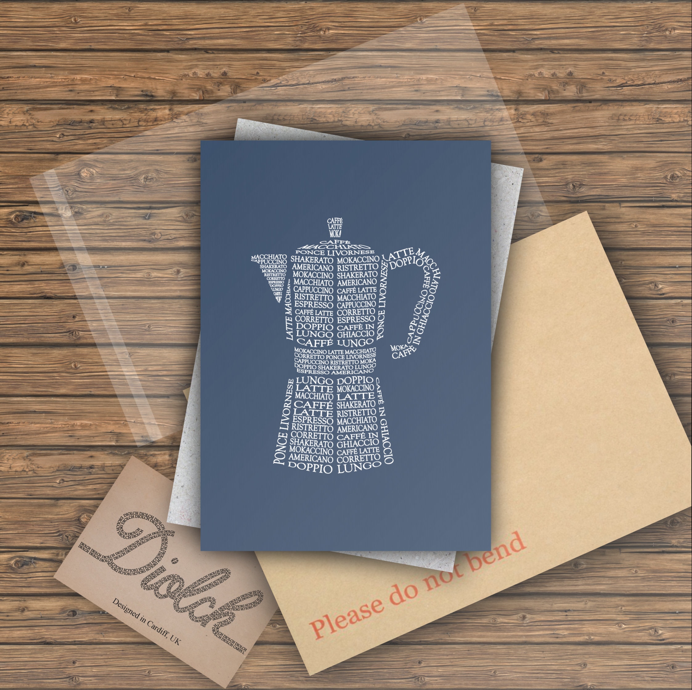 A4 Coffee Pot Print with Coffee Variety Names for Kitchen or - Etsy.de