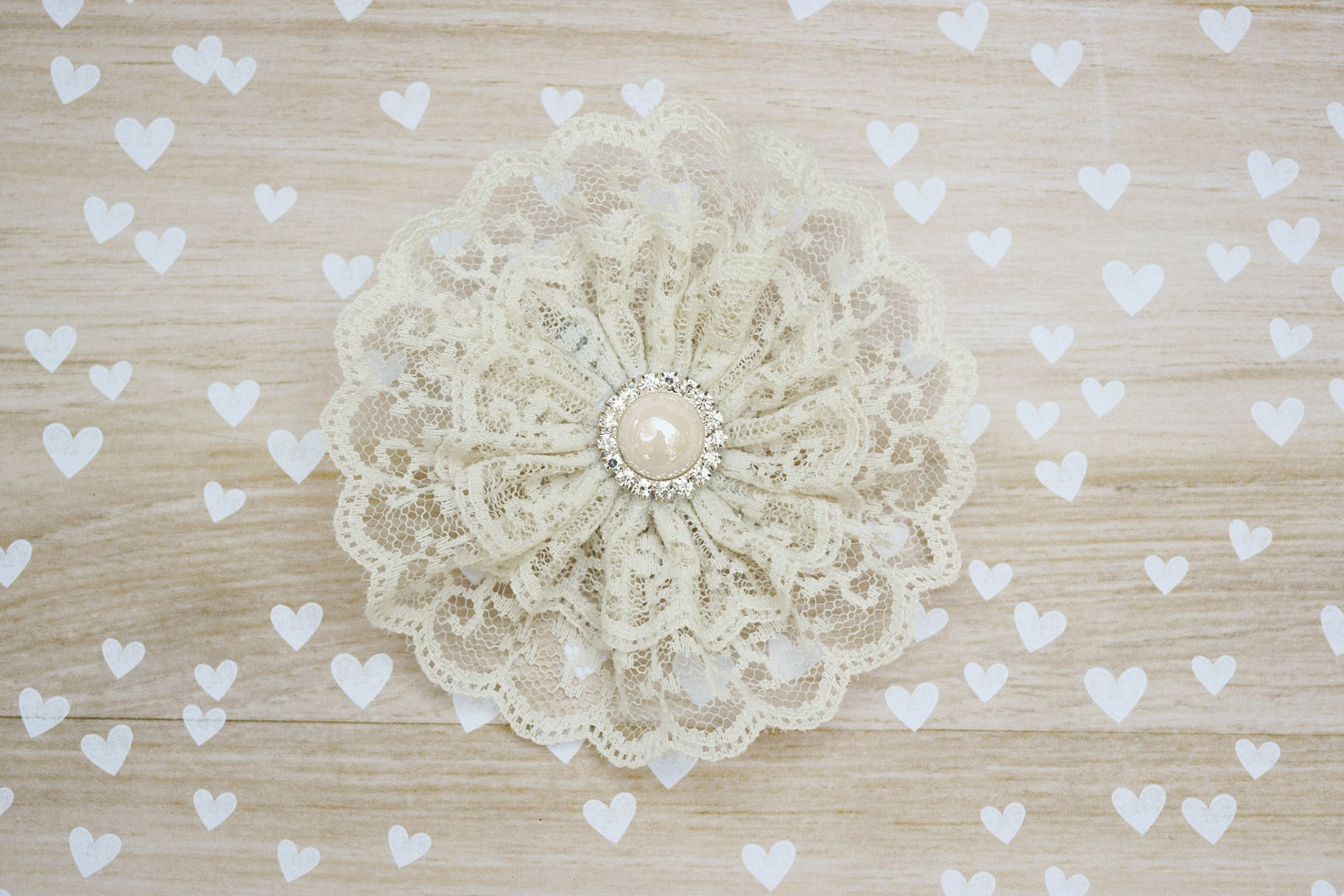 Lace Hair Bow, Rustic Hair Clip, Wedding Ivory Lace Clip, Ivory Lace ...