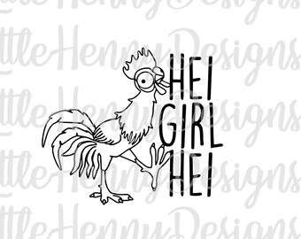Hei hei svg | Etsy