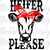 Cow Svg, Heifer Please Svg, Headband Cow, Svg Files, Svg File for ...