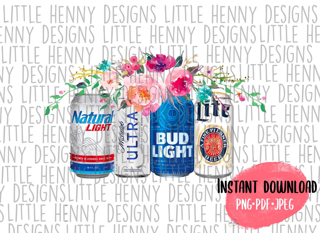 Beer Bouquet, Beer Floral, Sublimation Design, Instant Download ...