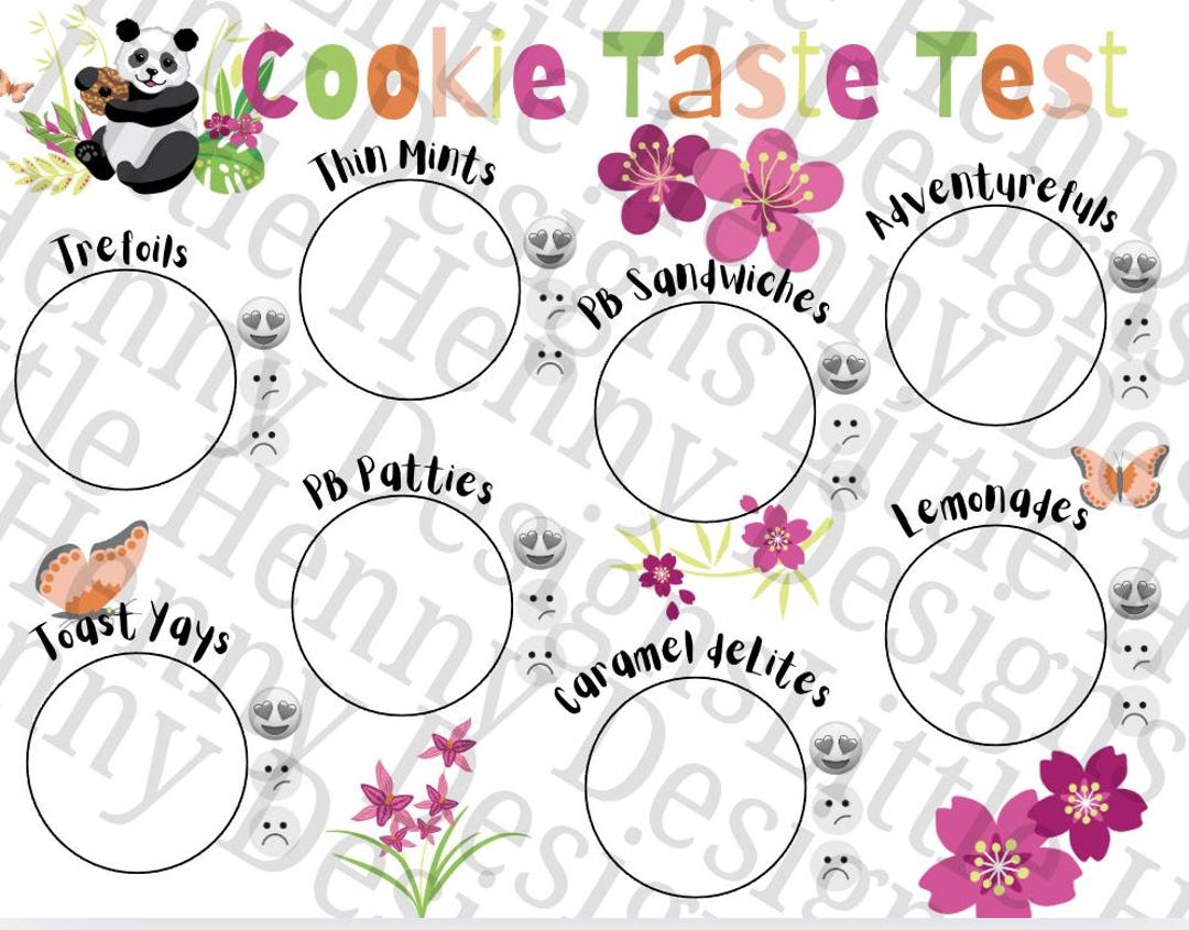 Cookie Taste Test ABC Cookies, ABC Girl Scout Cookie Tasting Taste Test ...