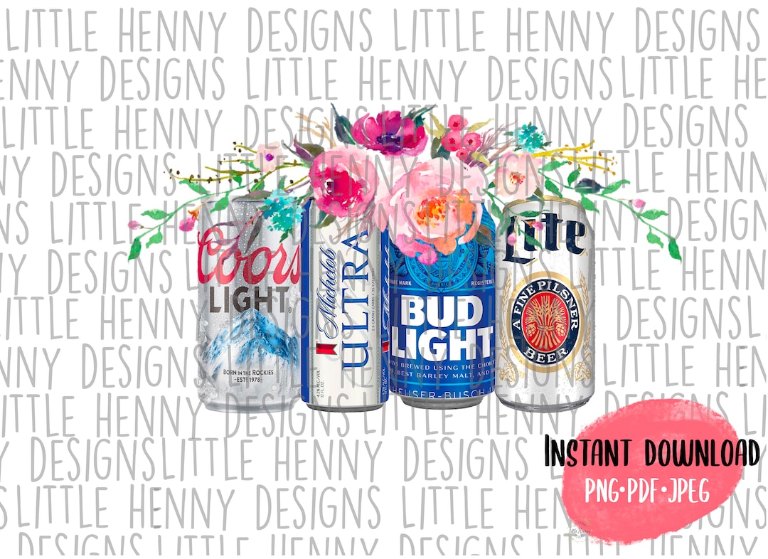 Beer Bouquet, Beer Floral, Sublimation Design, Instant Download ...