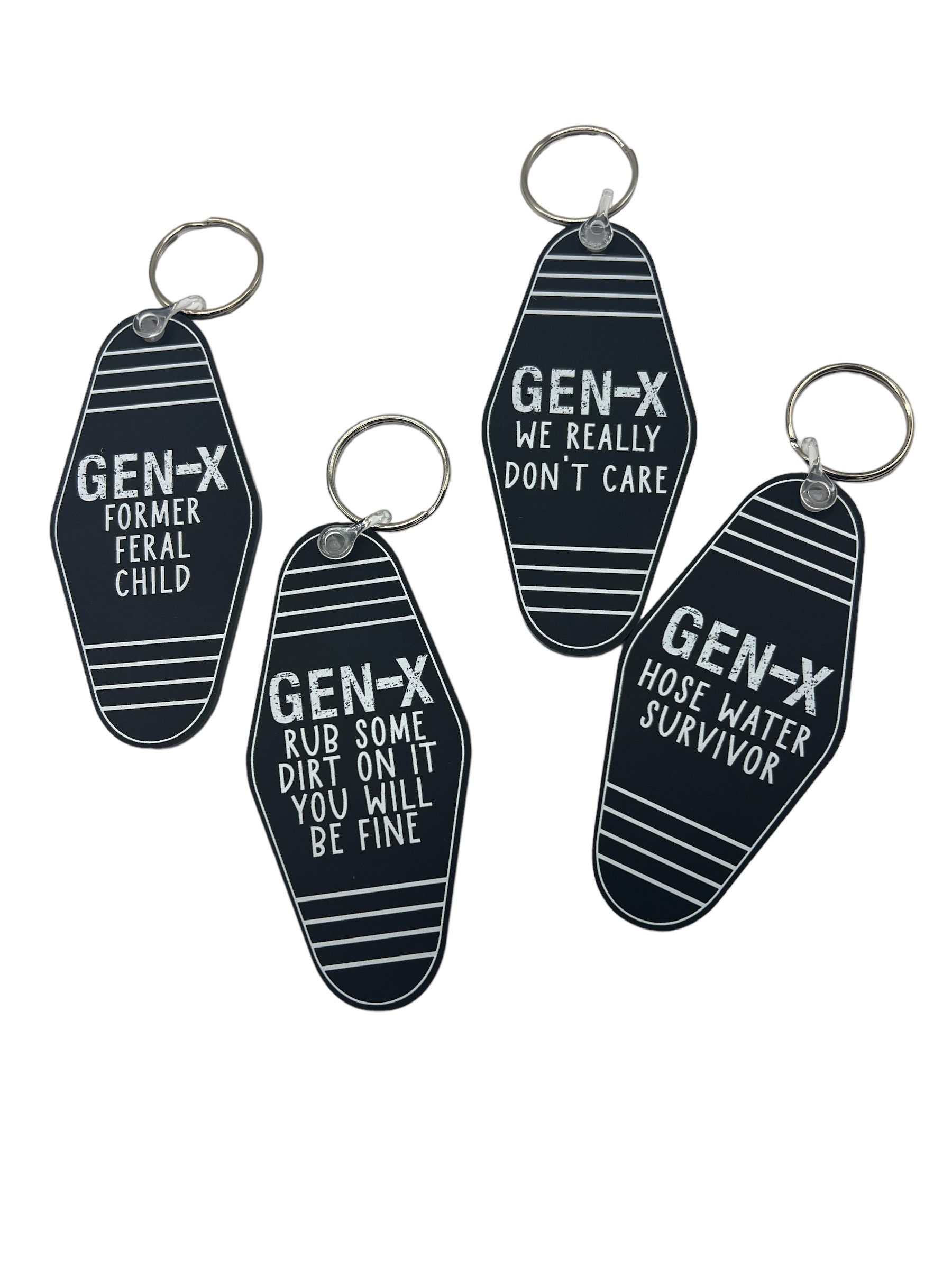 Gen X Motel Style Keychain , Gen X , Keychain - Etsy