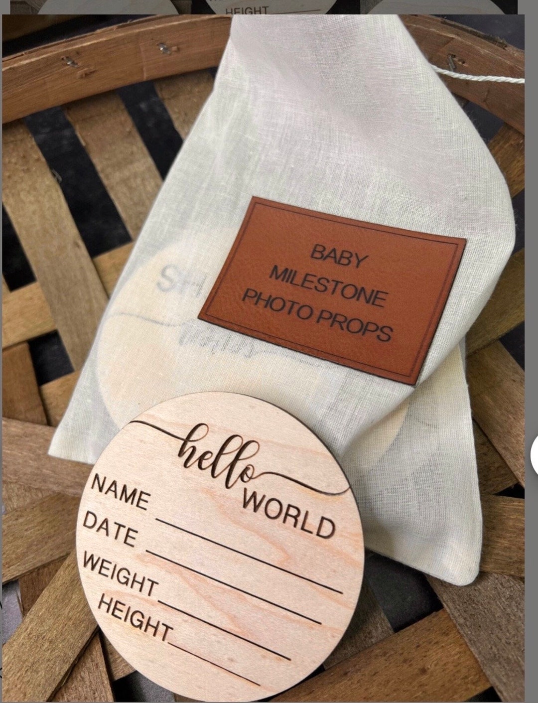 Baby Milestone Props, Nursery, Photo Props, Milestone Markers, - Etsy