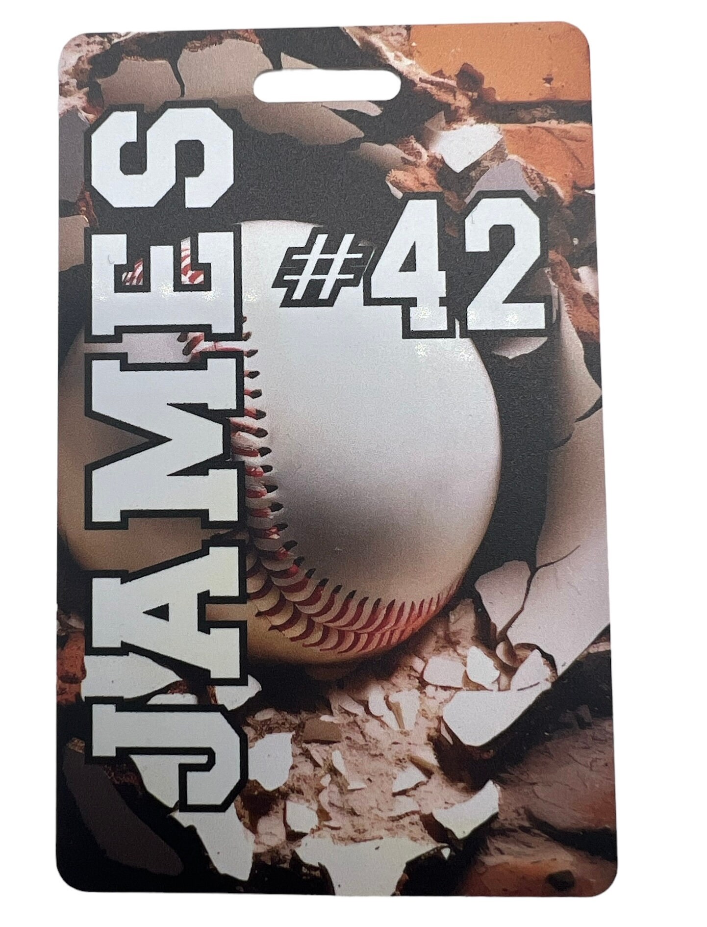 Sports Themed Bag Tag. Sports Name Tag, Football Tag, Baseball Tag ...