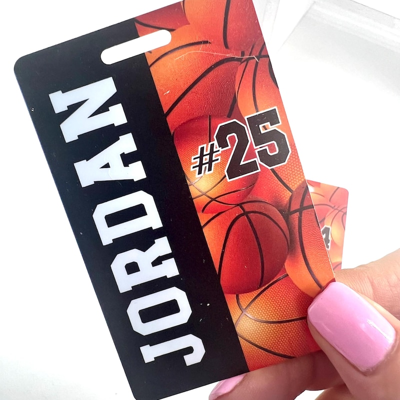 Basketball Bag Tag - Etsy