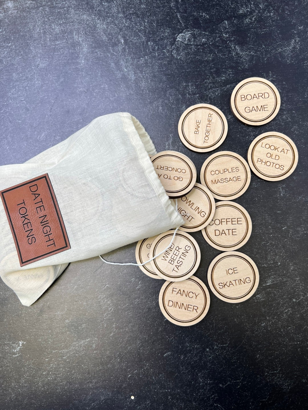 Date Night Token, Couple Game, Wedding Gift, Bridal Shower, Gifts - Etsy