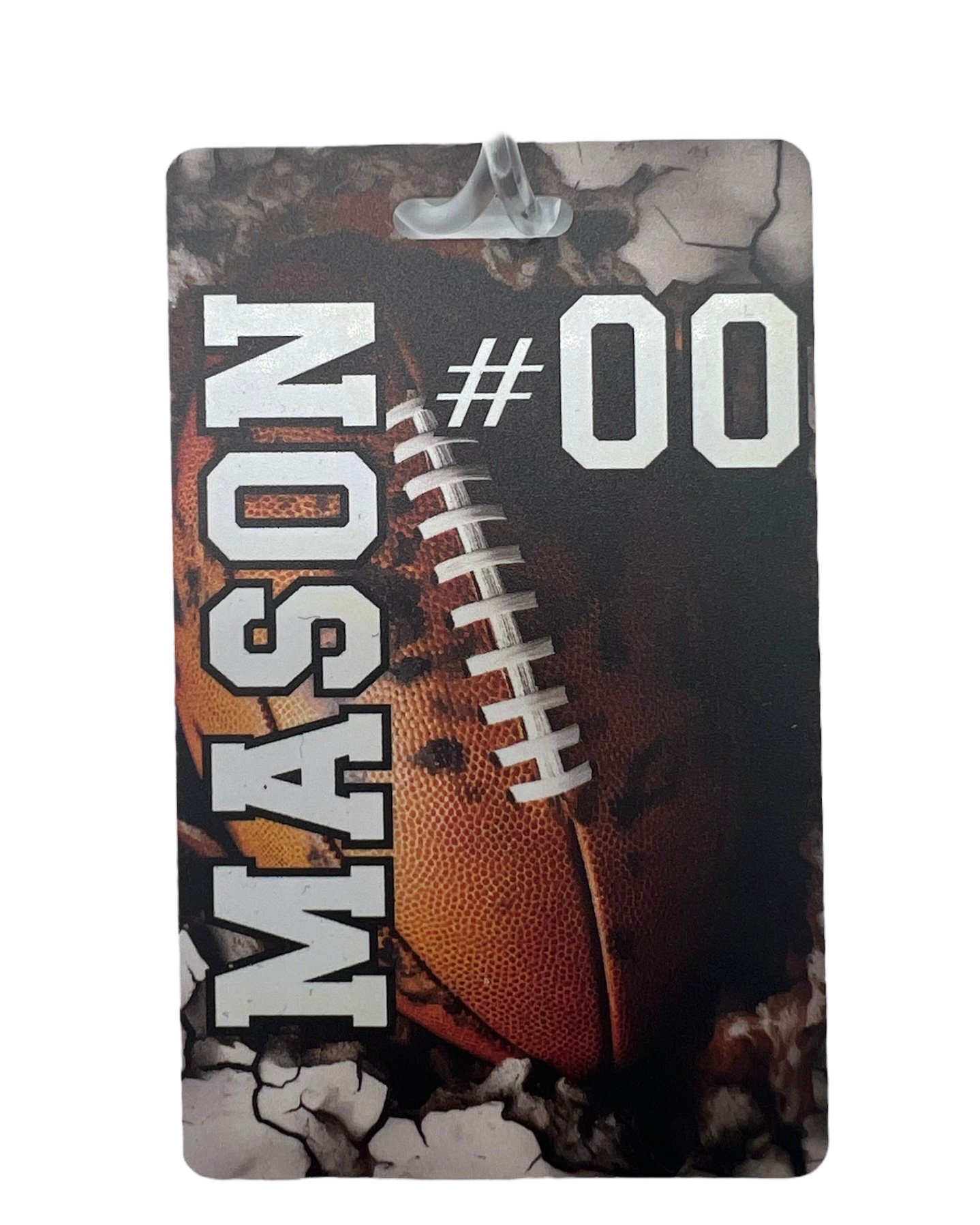 Sports Themed Bag Tag. Sports Name Tag, Football Tag, Baseball Tag ...