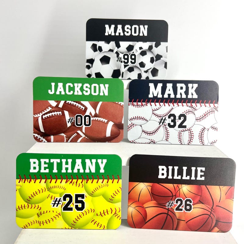 Basketball Locker Magnets - Etsy