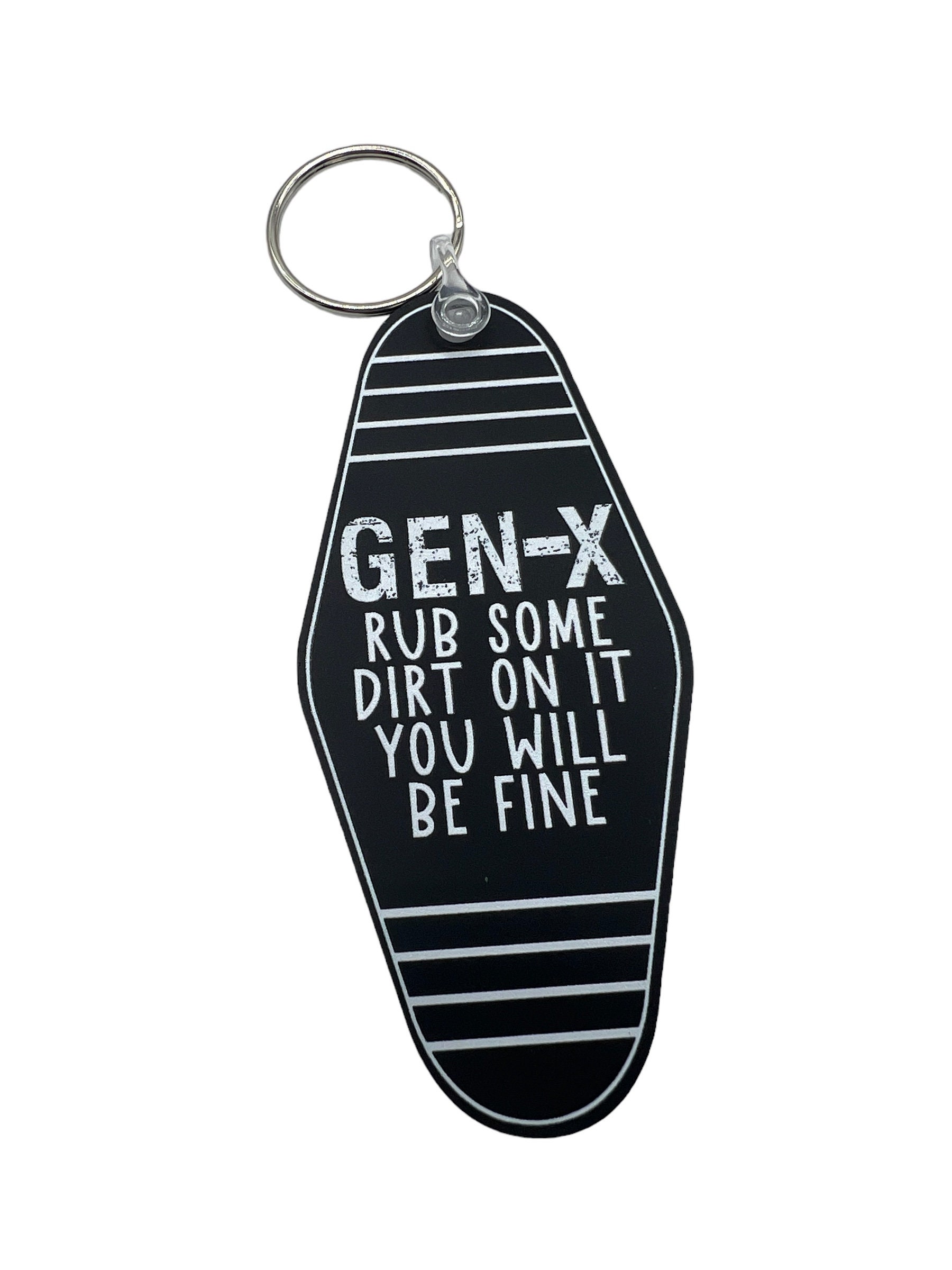 Gen X Motel Style Keychain , Gen X , Keychain - Etsy