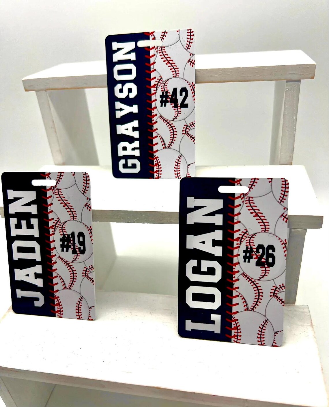 Personalized Baseball Bag Tag, Custom Name & Number, Team Gift - Etsy