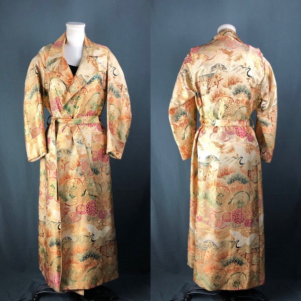 Silk Brocade Robe - Etsy
