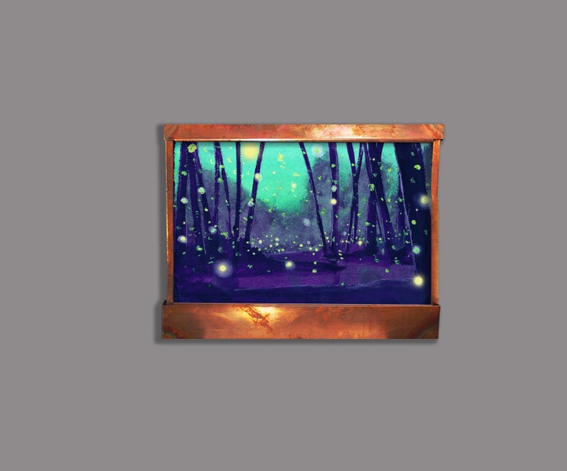 Fireflies in Summer Wall Fountain - Etsy