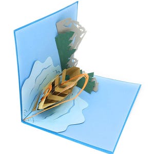 Fishing Trip Pop up Card - Etsy
