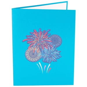 Fireworks Pop up Card - Etsy