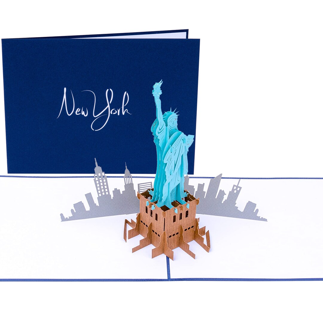 Statue of Liberty Pop up Card - Etsy