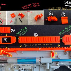 Splatrball Top Rail Upgrade Kit V1 - Etsy